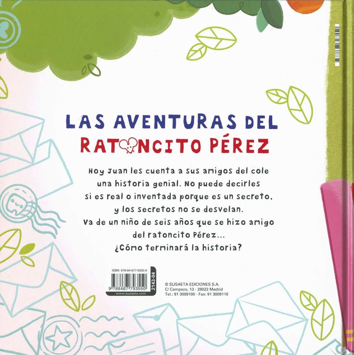 Libro El Ratoncito Pérez y Su Nuevo Amigo (SUSAETA) - Carrusel Juguetes